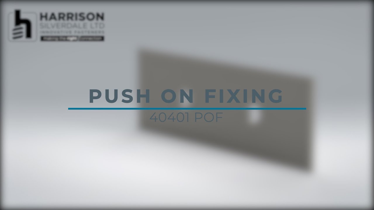Spring Steel (Push on Fixing) Application