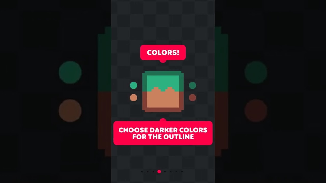 Create a pixel art platformer tile with ease! 🤗 #shorts