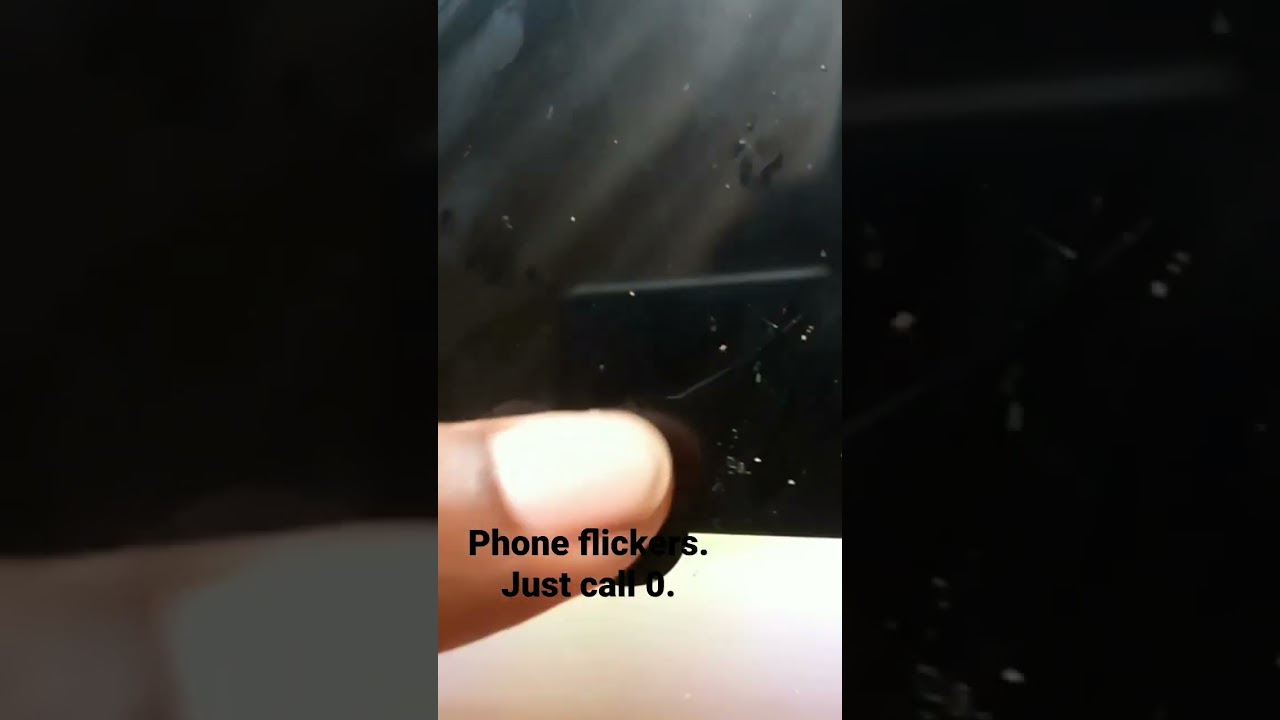 screen flickering problem solved. with dead Samsung screen