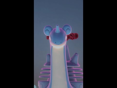 Big news for the Transport Pokémon! GMAX Lapras is breaking ice for #PokemonGO Max Battle Day!