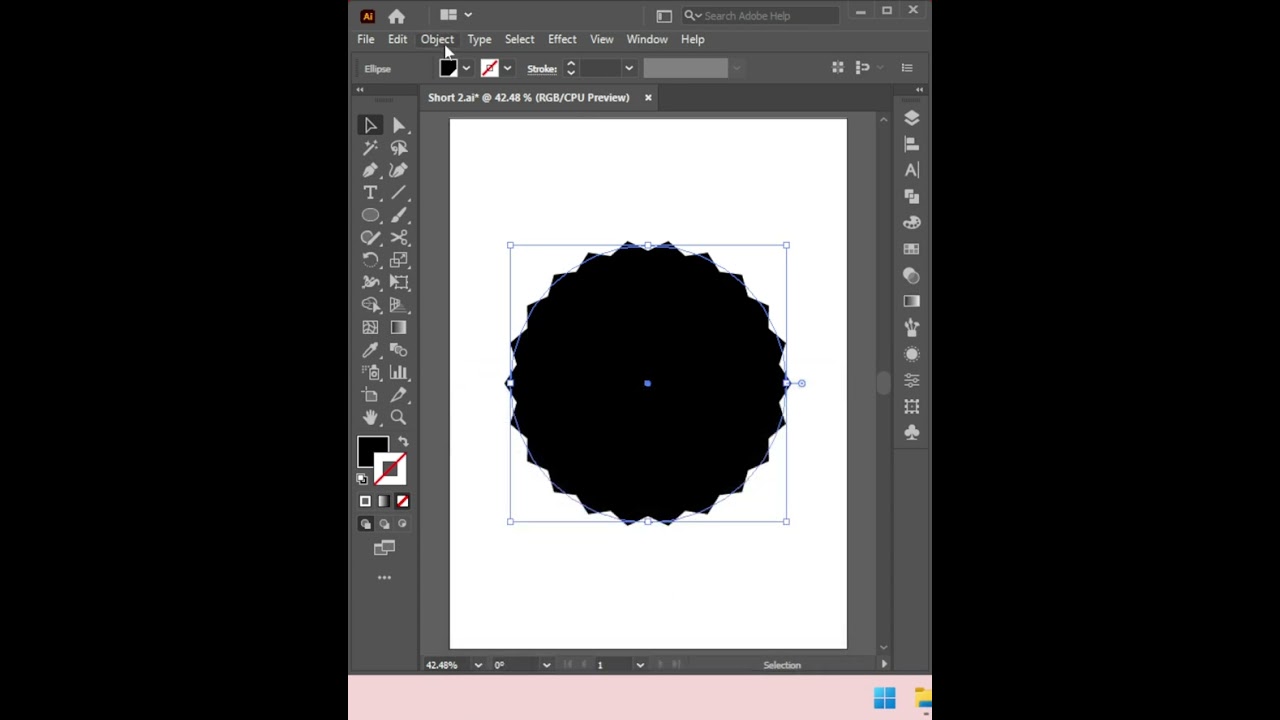 Vector Badges, Stickers, Logo, Stamp Stock Illustration #short #shortvideo #logotutorials