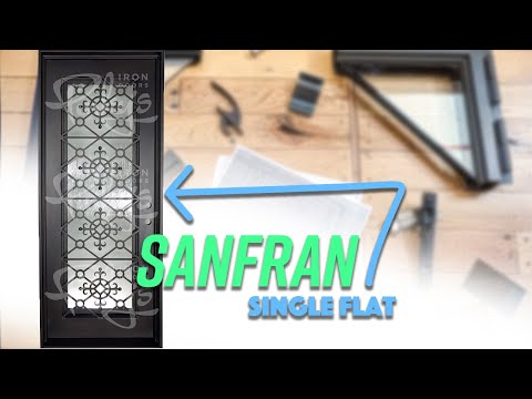 Entry Door Designs | San Francisco- Single Flat | Pinky's Iron Door