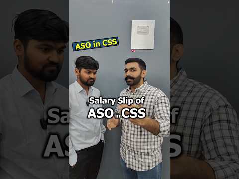 Salary Slip of ASO in CSS SSC CGL Salary Slip #ssccgl #ssc #shorts #short #kapoorgurucool #sscexam