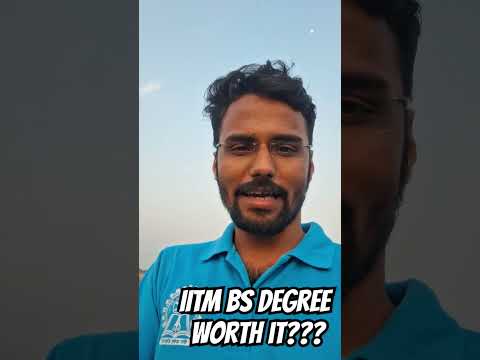 IITM BS degree worth it?? #iitmadras #bsdegree #jee #iitjee #iit #jeeadvance
