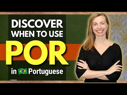 How to Use POR, PELO, PELA in Brazilian Portuguese - The Preposition POR in Portuguese