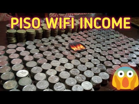 PISO WIFI 4th month harvest time in my piso wifi vendo machine
