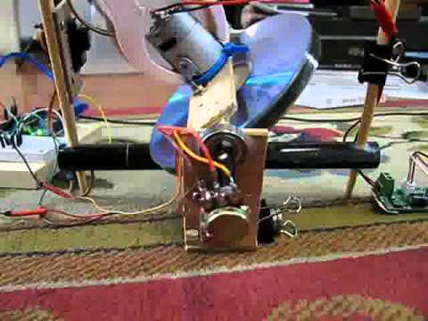 Self Balancing Gyroscope (V3) Using Arduino and Pot for Tilt Sensor ...