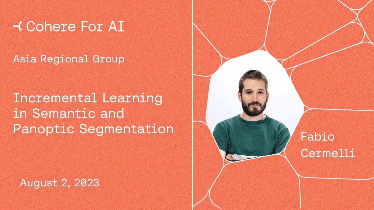 Fabio Cermelli - Incremental Learning in Semantic and Panoptic Segmentation