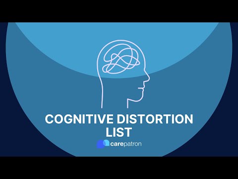 Cognitive Distortion List