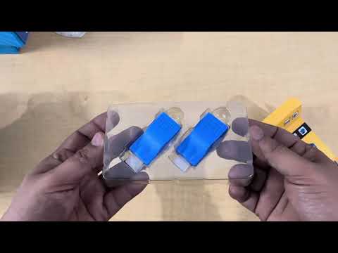 Unboxing of Terabyte HDMI Extender 20m to RJ45 LAN Ethernet Port | www.ntptechstore.com