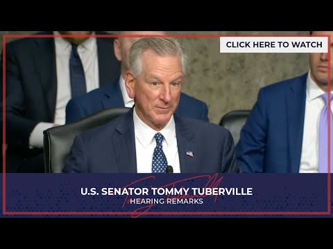 Tuberville Introduces Physician and Orthopedic Surgeon Dr. Lyle Cain in Senate Aging Committee