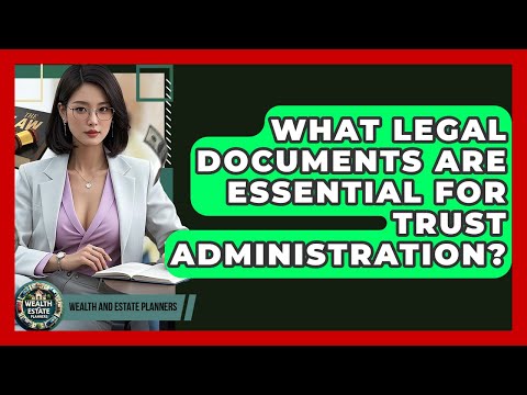 What Legal Documents Are Essential For Trust Administration? - Wealth and Estate Planners