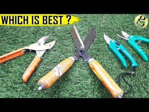 CHOOSING PRUNERS (SHEARS SECATEURS) | Plant Pruning Garden Tools – Gardening Scissors / Cutters