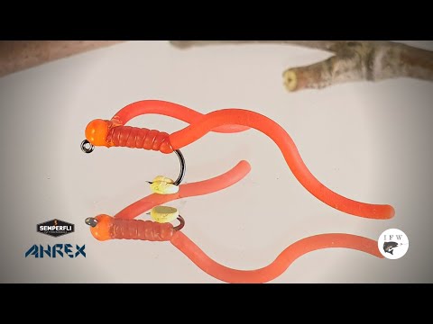 Tying a fly called Squirmy Wormy Jig Fly Tying tutorial | Ívar's Fly Workshop