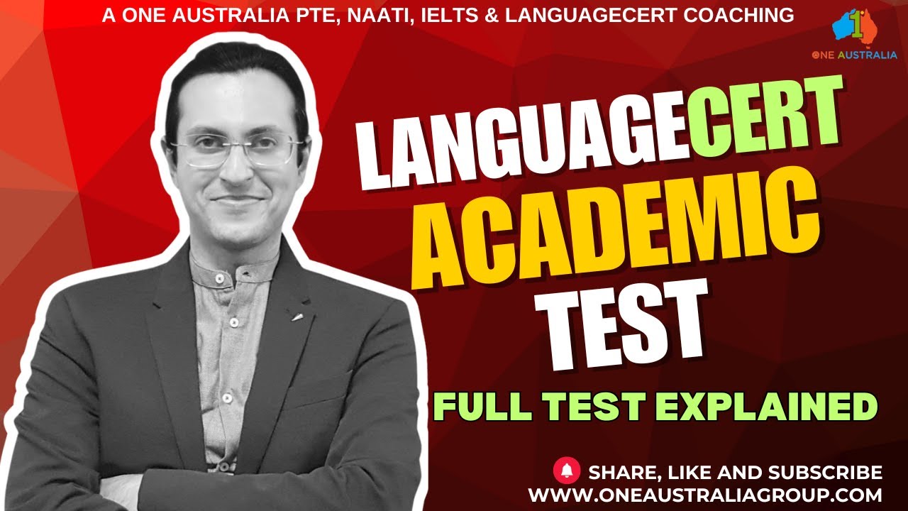 LANGUAGECERT Academic Test | Full Test Explained |