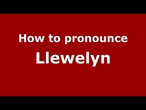 How to pronounce Llewelyn (Italian/Italy) - PronounceNames.com