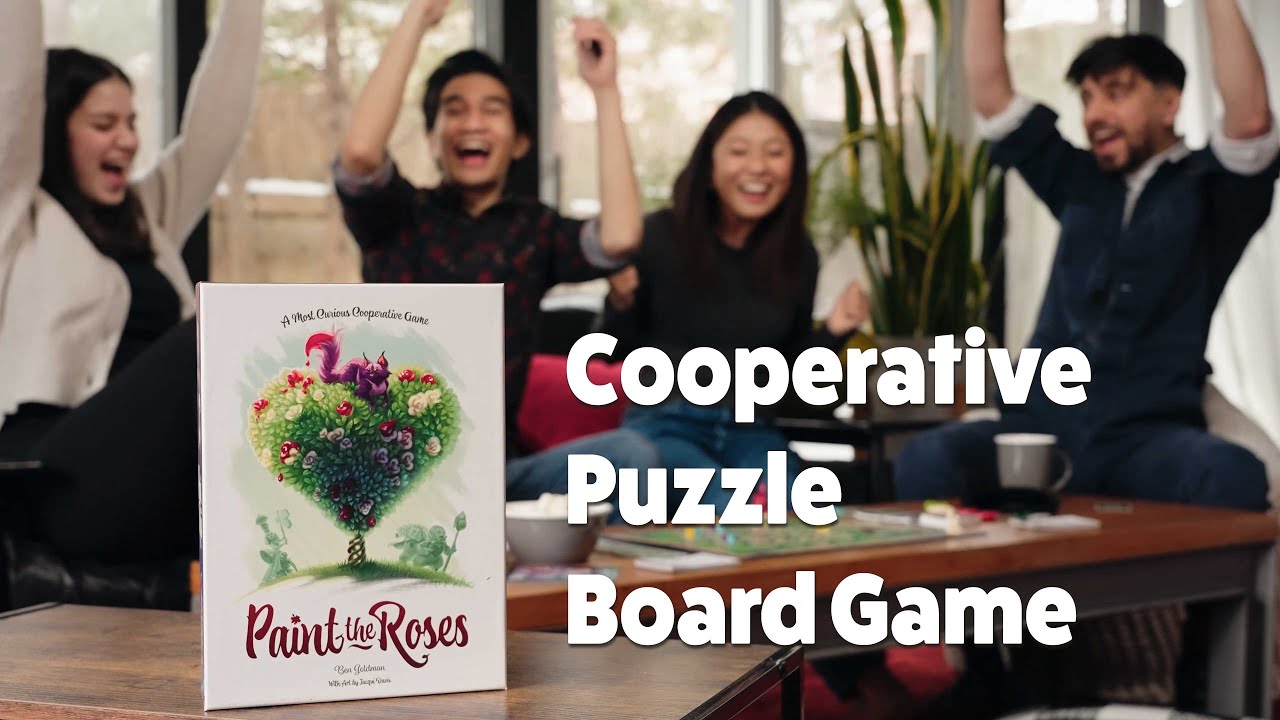 Paint the Roses - A Cooperative Puzzle Board Game