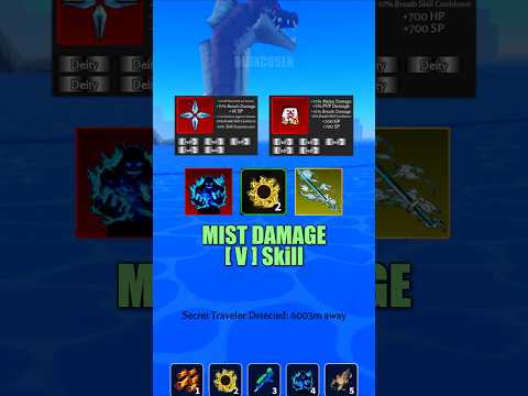 Mist Breathing Skill Damage Demon Blade Roblox #roblox #demonblade
