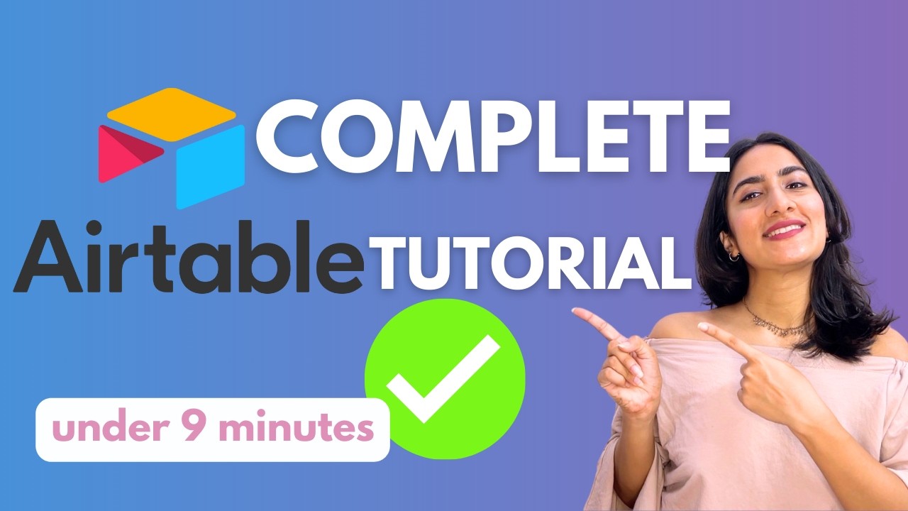 AIRTABLE TUTORIAL | The HIDDEN Project Management Tool