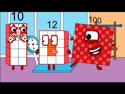 Numberblocks 24 got sick numberblocks 12 18 feels sad numberblocks ...