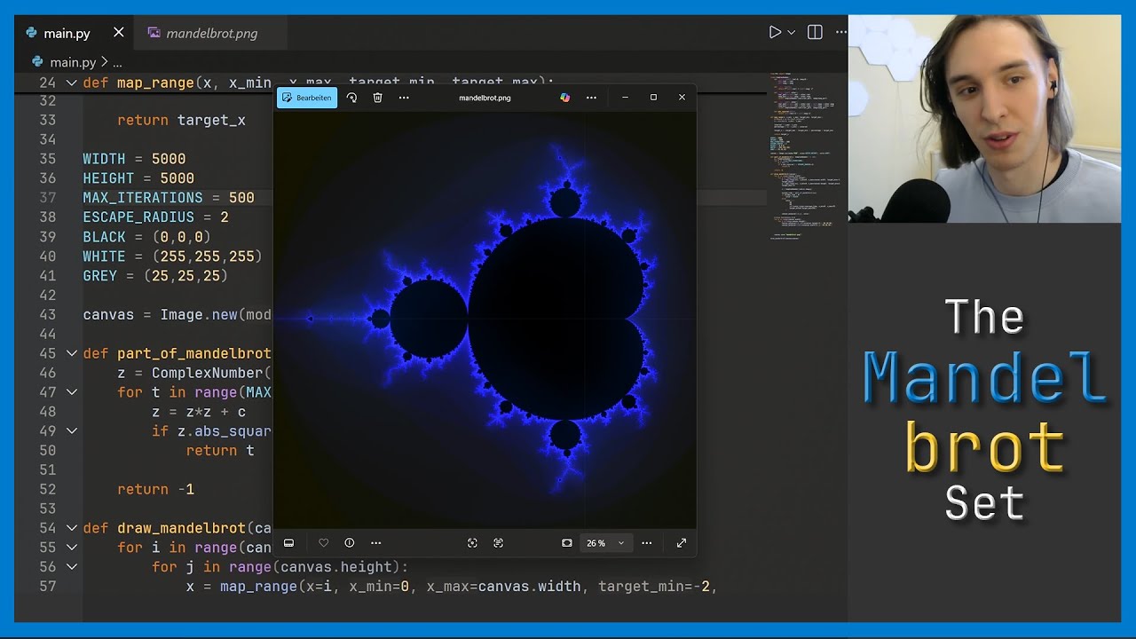 Computing the Mandelbrot Set in Python | Part 1