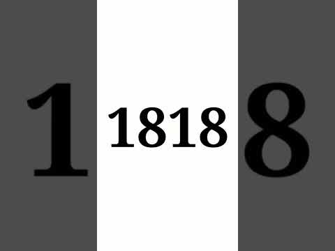 One Thousand Eight Hundred And Eighteen | Comment What is Special For You With This Number #shorts
