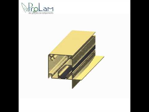 ALUMINIUM CORNER POST PROFILE P 155/45 PS TB