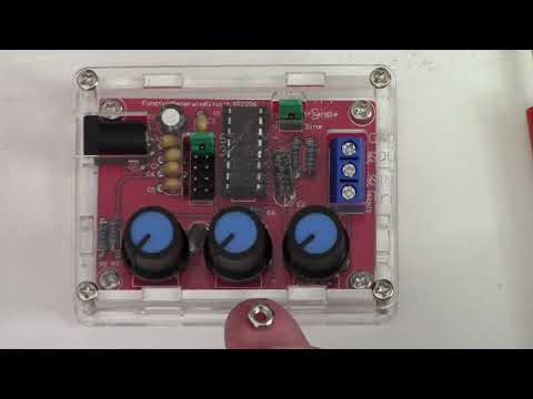 XR2206 Function Generator Kit build