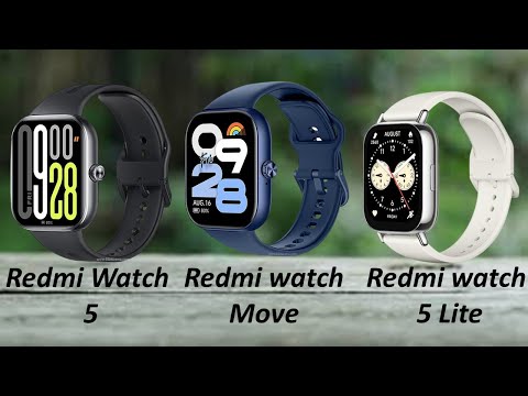 xiaomi Redmi Watch 5 vs Redmi Watch Move vs Redmi Watch 5 Lite Review