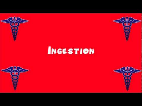Pronounce Medical Words โ Ingestion