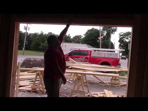 Proper Garage Door Opening Framing.