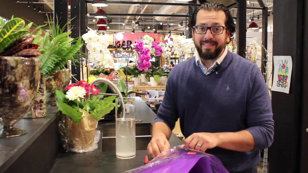 Properly caring for grocery store bought flower bouquets!