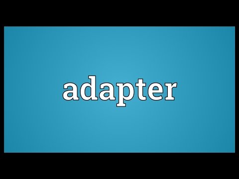 Adapter Meaning