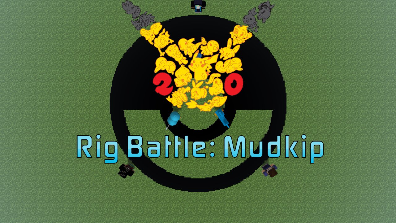 Minecraft Rig Battle: A Mudkip Battle!