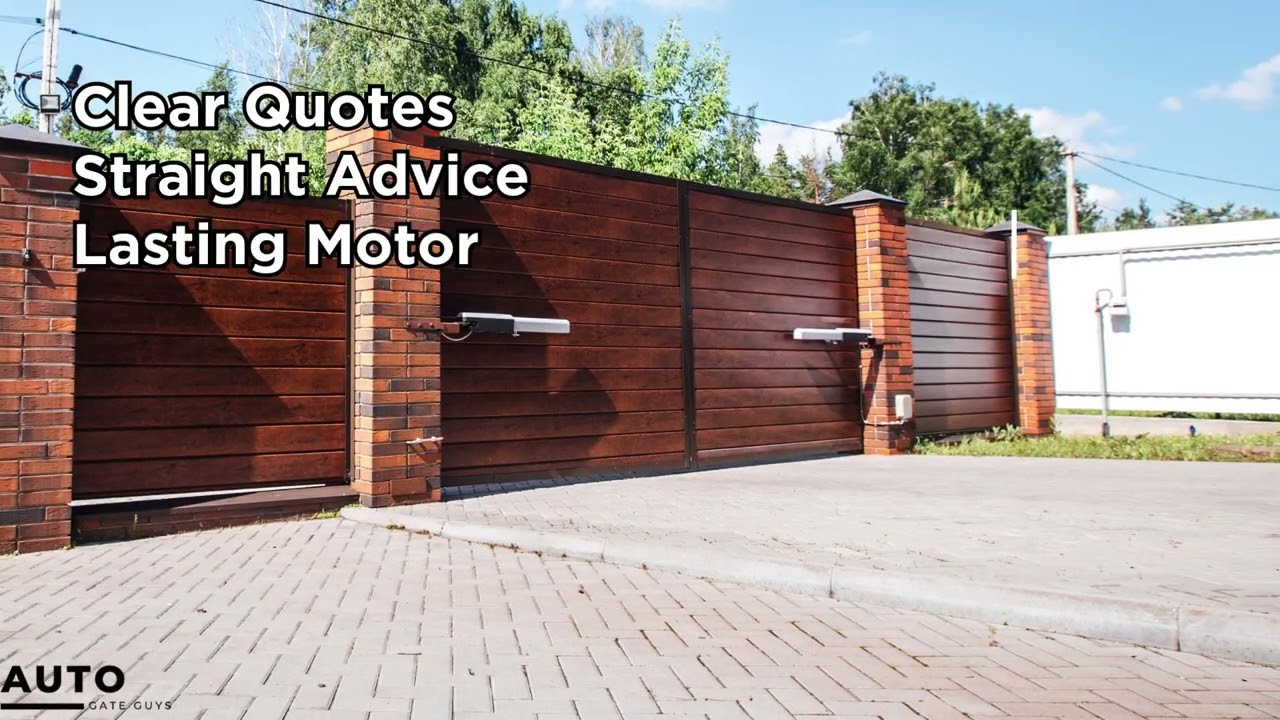 Gate Motor Installation for Sliding & Swing Gates by Auto Gate Guys Melbourne