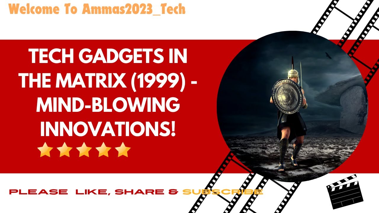 Tech Gadgets in The Matrix 1999 -   Mind-Blowing Innovations