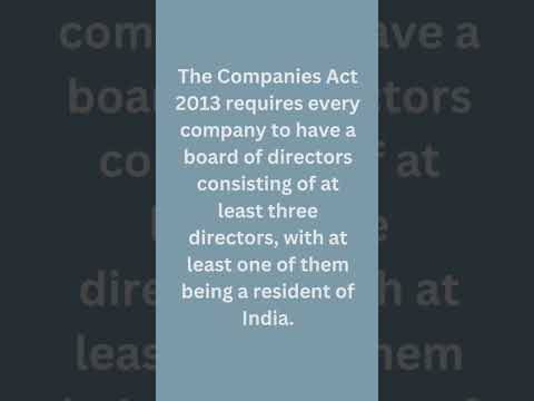 section 149, board of directors in the companies act, 2013 #shorts #csexecutive
