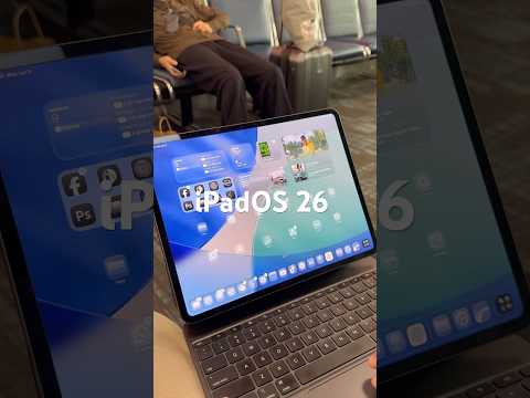Running iPadOS 26 beta 1 β¨ #apple #ipad #ipadOS #ipados26 #ipadpro #tech #techtok #ipadair #ipadmini