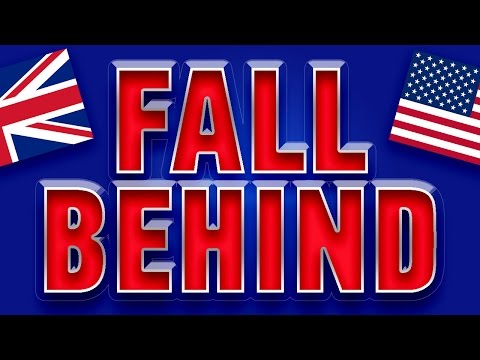 Phrasal verb fall behind and lag behind with examples. 2000 phrasal verbs in English Lesson 13