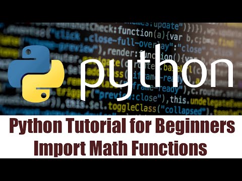 12- Unleash Mathematical Power: Importing Math Functions in Python