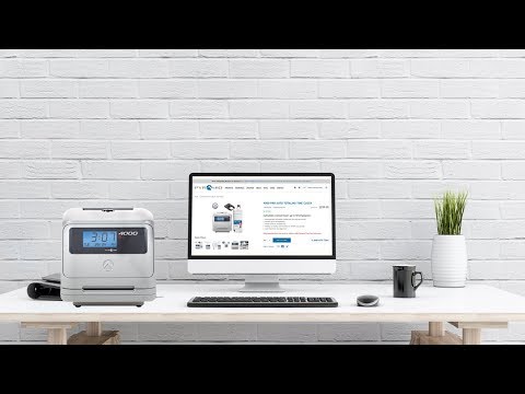 Pyramid 4000 Auto Totaling Time Clock