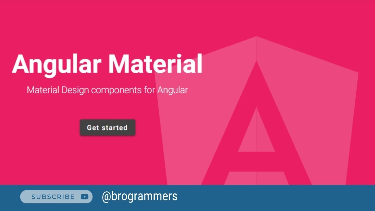 Angular Material Setup Tutorial | Material UI Project Angular | Angular Material Tutorial