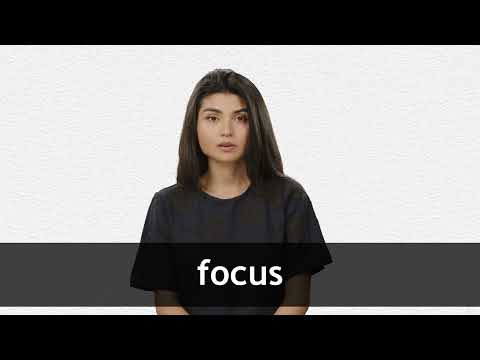 FOCUS - English pronunciations | Collins