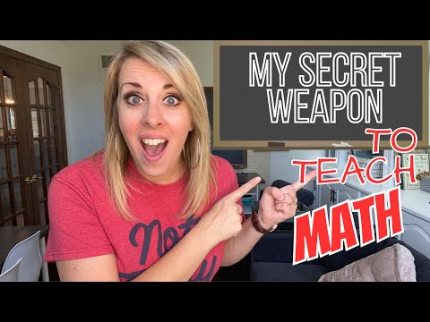 MY SECRET WEAPON TO TEACH UPPER LEVEL MATH || CTC MATH