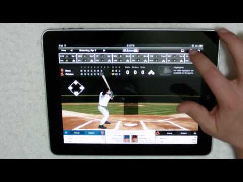 MLB At-Bat App for iPad | Texts From Left Field