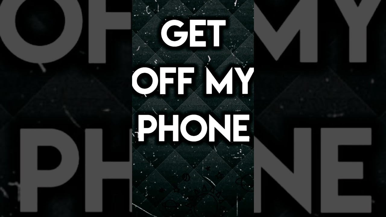 Don’t touch my phone wallpapers if you want like this comment down below