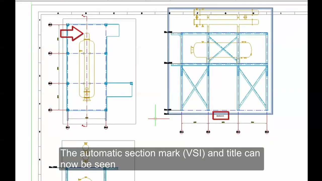 Aveva E3d-Draw -Section View