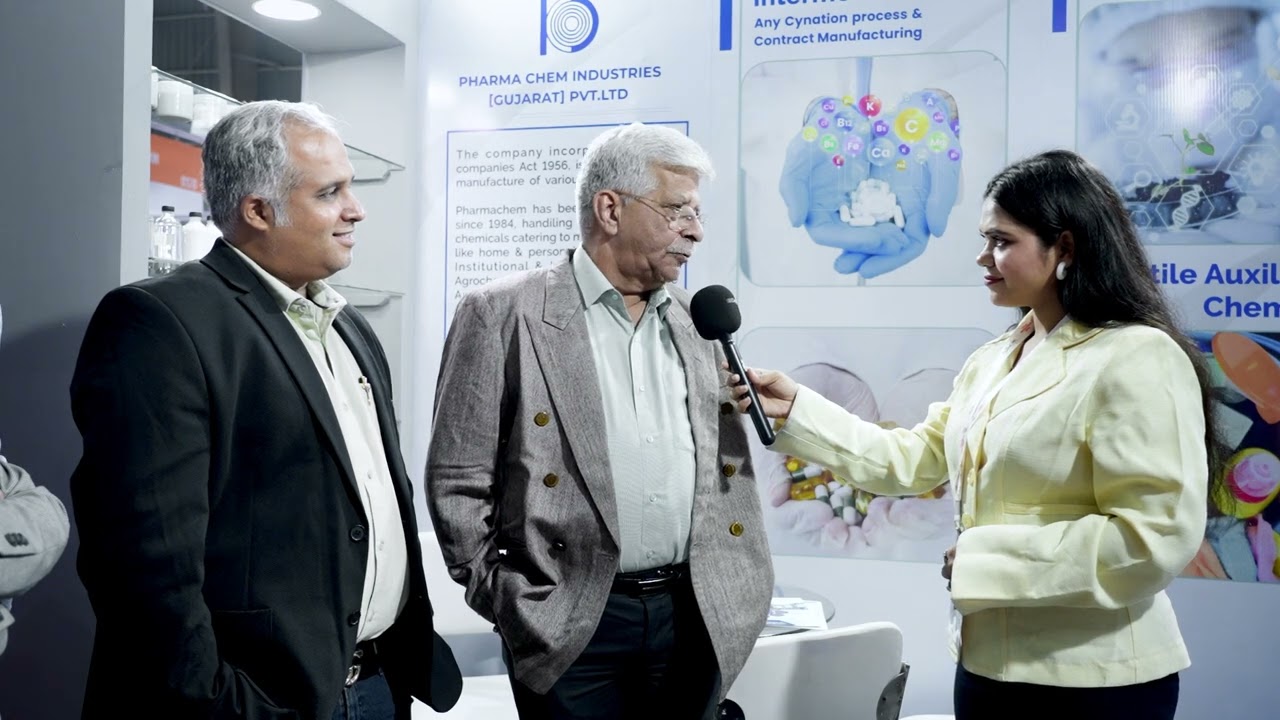 Exclusive Interview: Pharma Chem Industries at GlobalChemShow 2024 - India's leading Chemical Expo