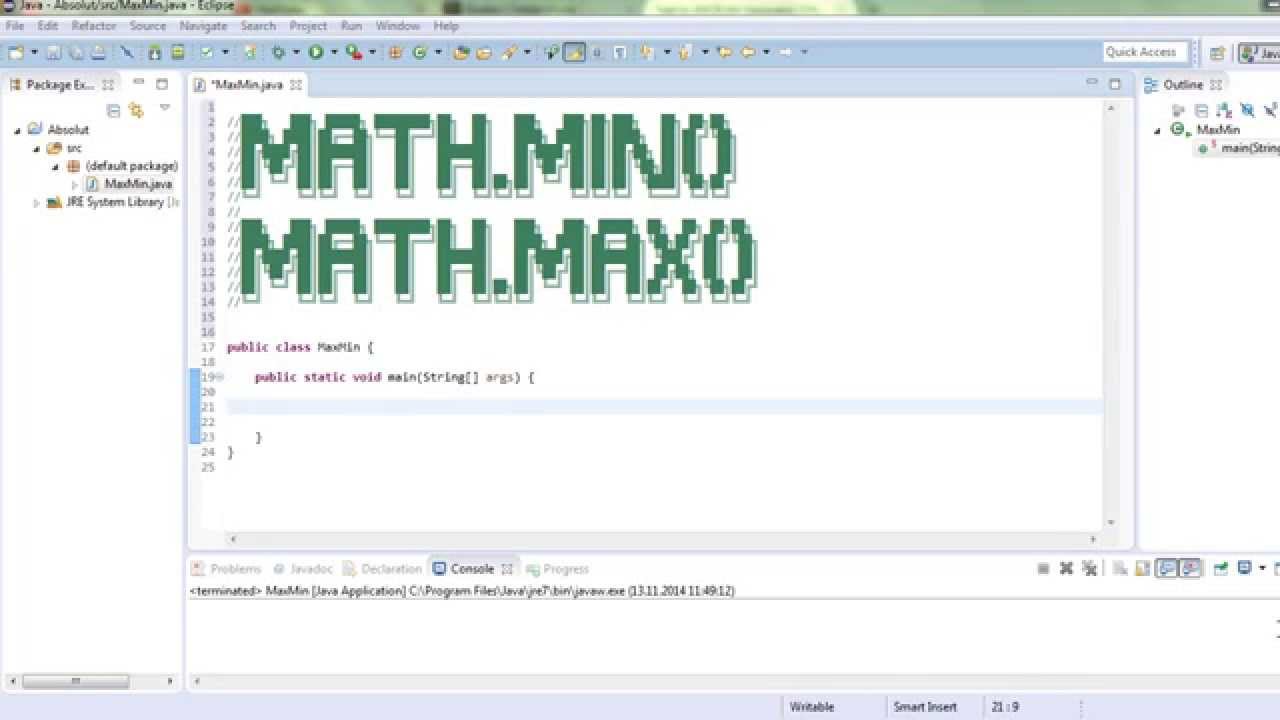 Java MethodenTutorial -2- für Anfänger 