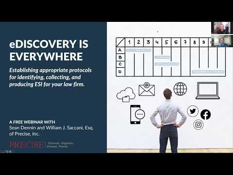 eDiscovery is Everywhere: Establishing protocols for managing ESI